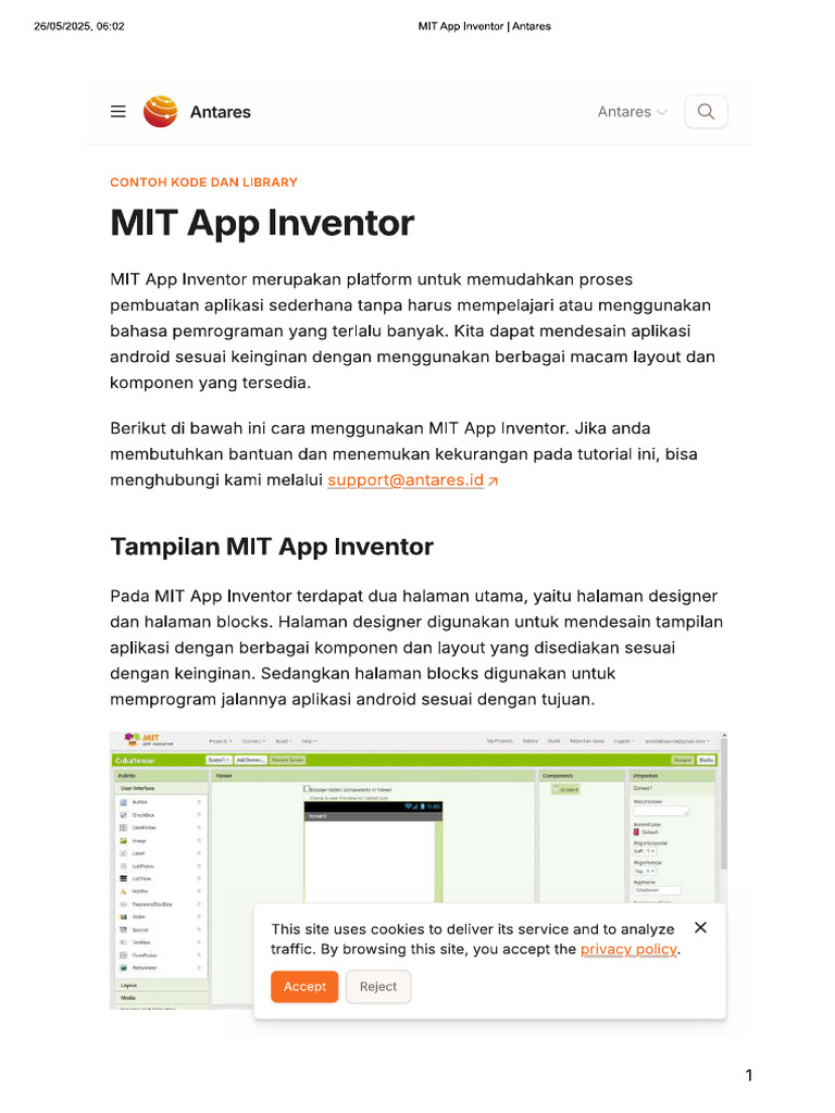 Mit App Inventor | PDF
