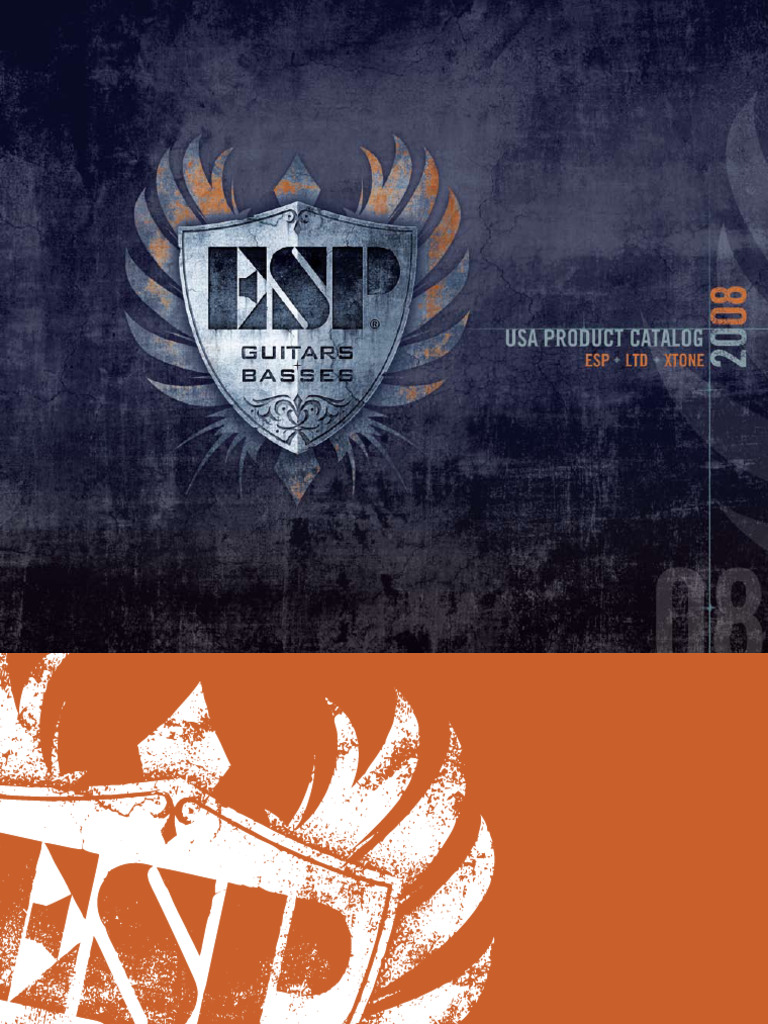 ESP Guitars and Basses Catalog 2023 | PDF | Necked Lutes | Chordophones