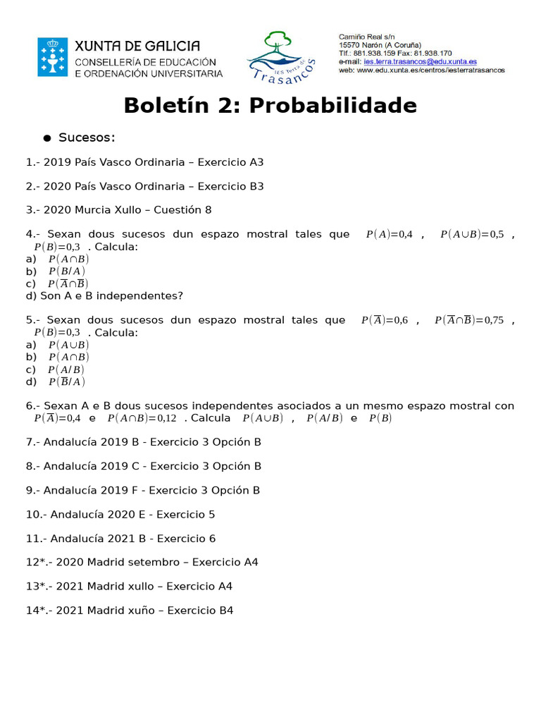 1 - Probabilidade | PDF