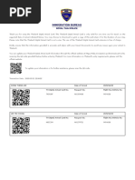 Brunei E-Health Arrival Form Details | PDF