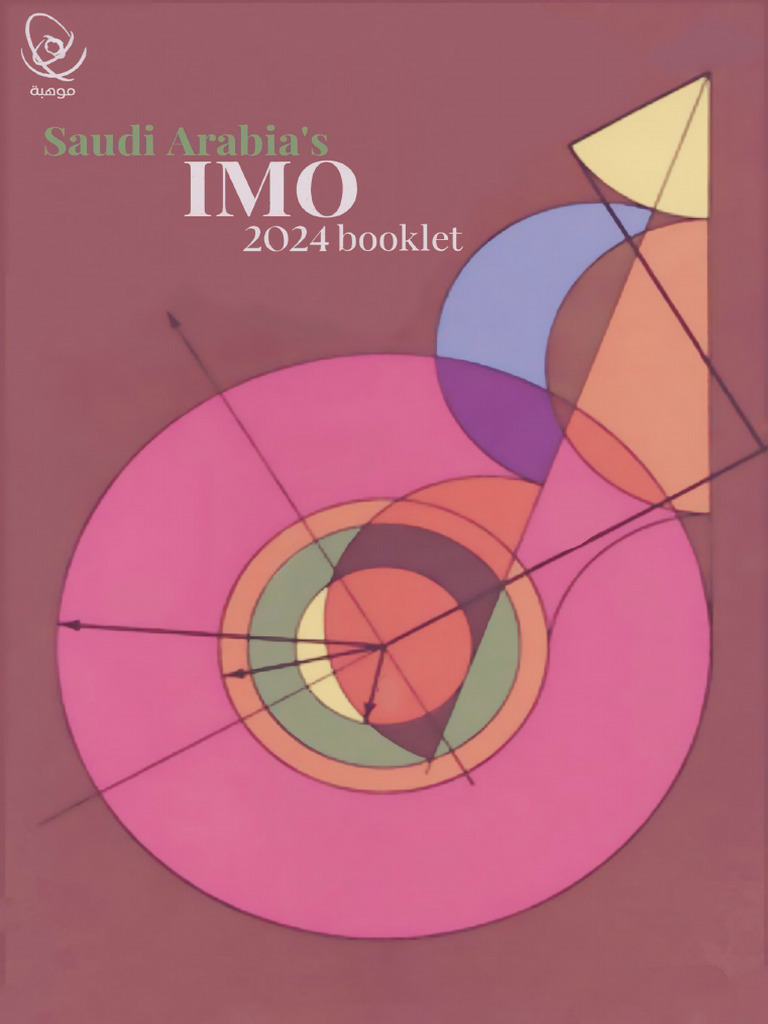 Saudi Arabian IMO Booklet 2024 | PDF | Circle | Prime Number