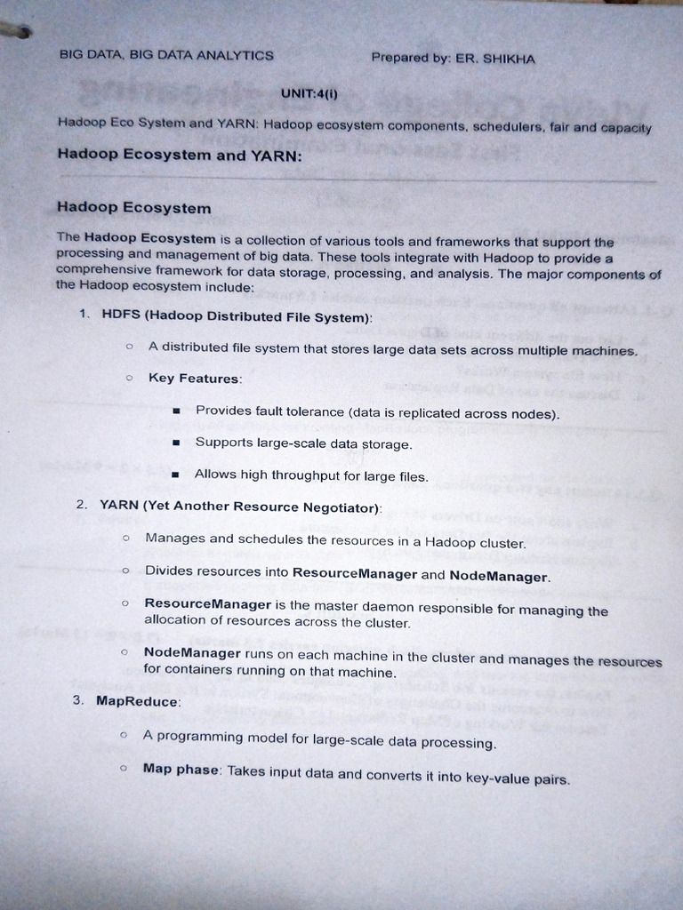 Big Data Unit 4th | PDF