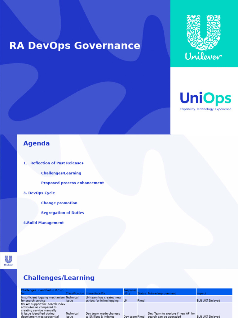 DevOps Governance - RA 1.01 | PDF | Systems Architecture | Computing