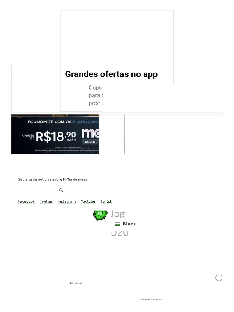 Ashes of Tomorrow - Conheça Este Novo RPG de Mesa Brasileiro!Ga o D20 ...