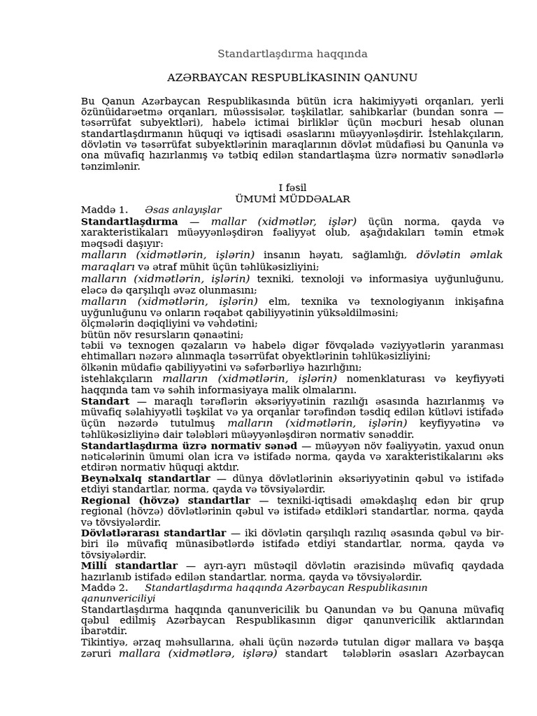 60-IQ Standartlaşdırma Haqqında | PDF