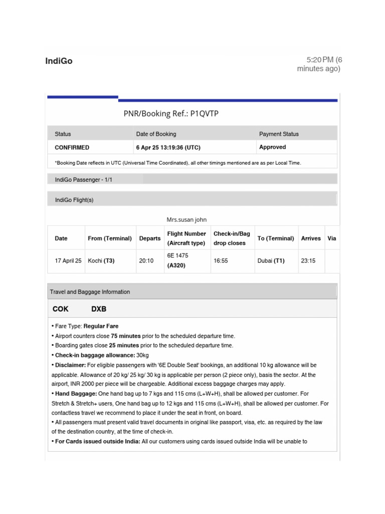 Travelport Viewtrip - My Trip - PDF - 20250412 - 142317 - 0000 | PDF