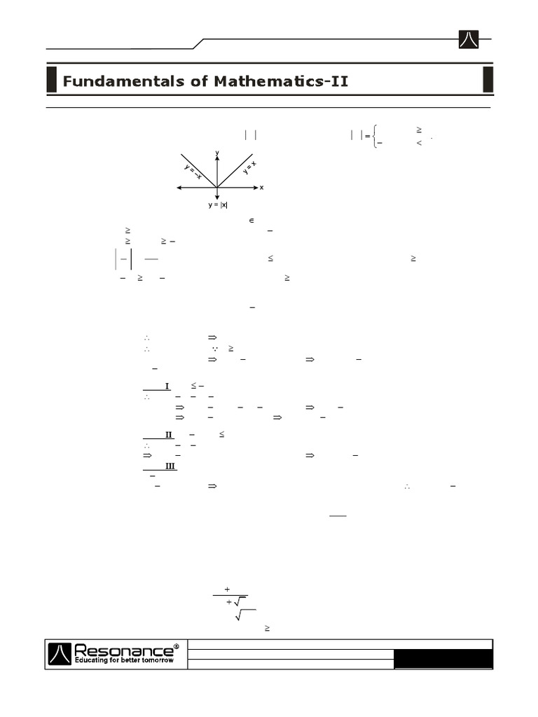 Fundamentals of Mathematics-II | PDF | Function (Mathematics) | Complex Number