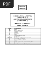 Grade 11 Maths Lit Conversions | PDF | Volume | Measurement