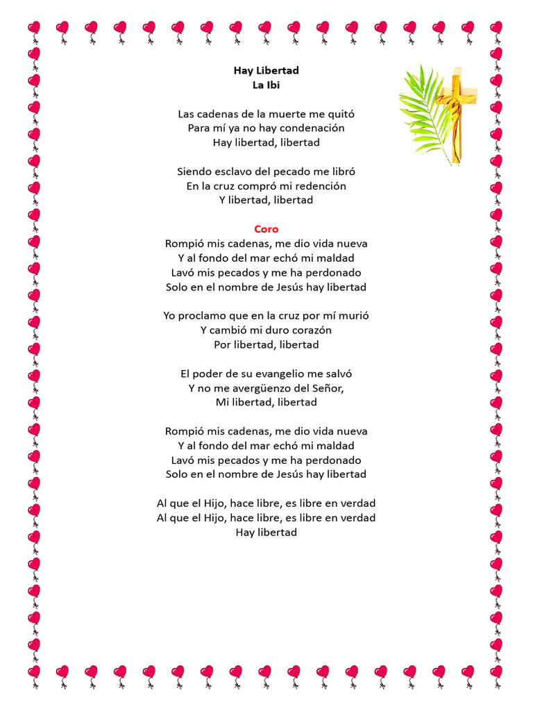 Hay Libertad Letra | PDF