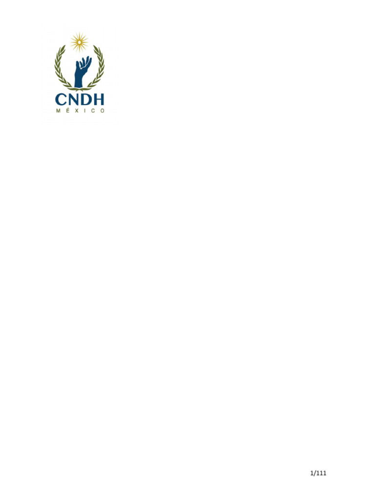 Recomendacion CNDH 28/2016 | PDF | California