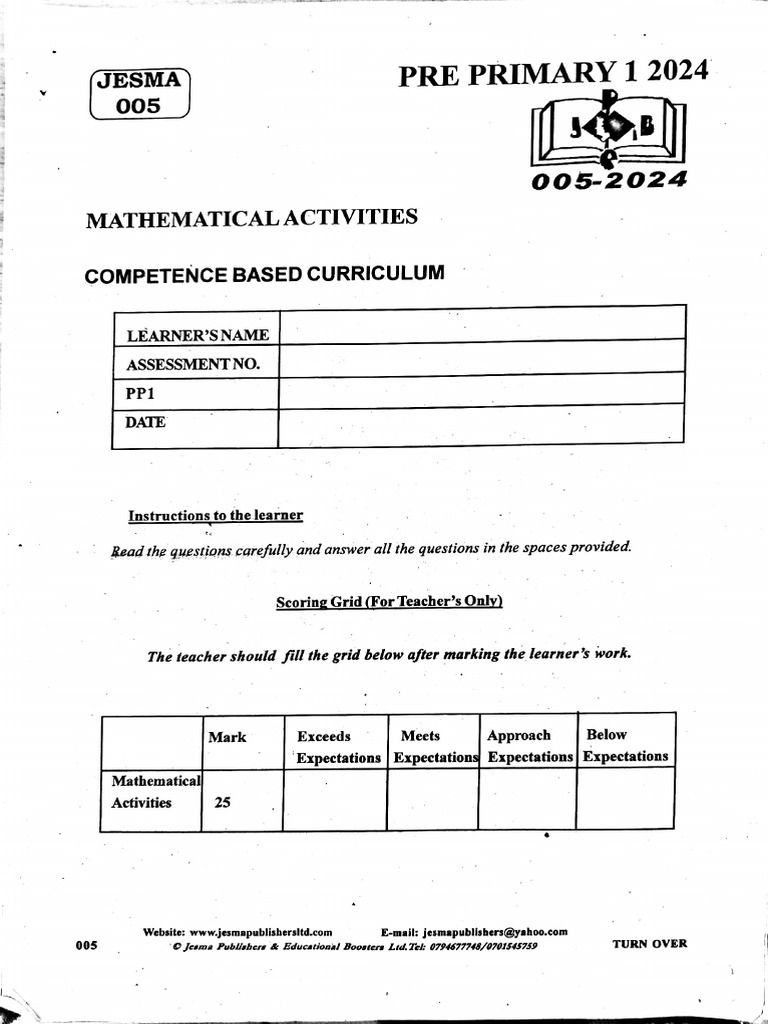 PP1 005 Jesma All Subjects PDF | PDF