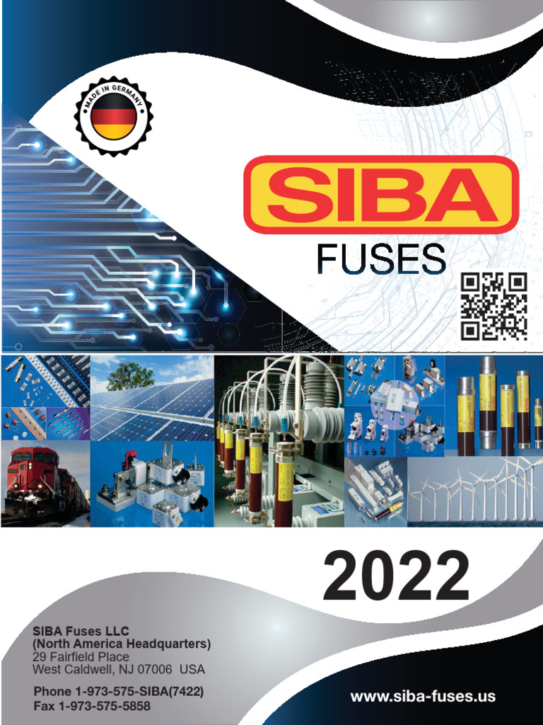 B 2021 SIBA Catalog Rev1c 22mar 2022 | PDF | Fuse (Electrical) | Transformer