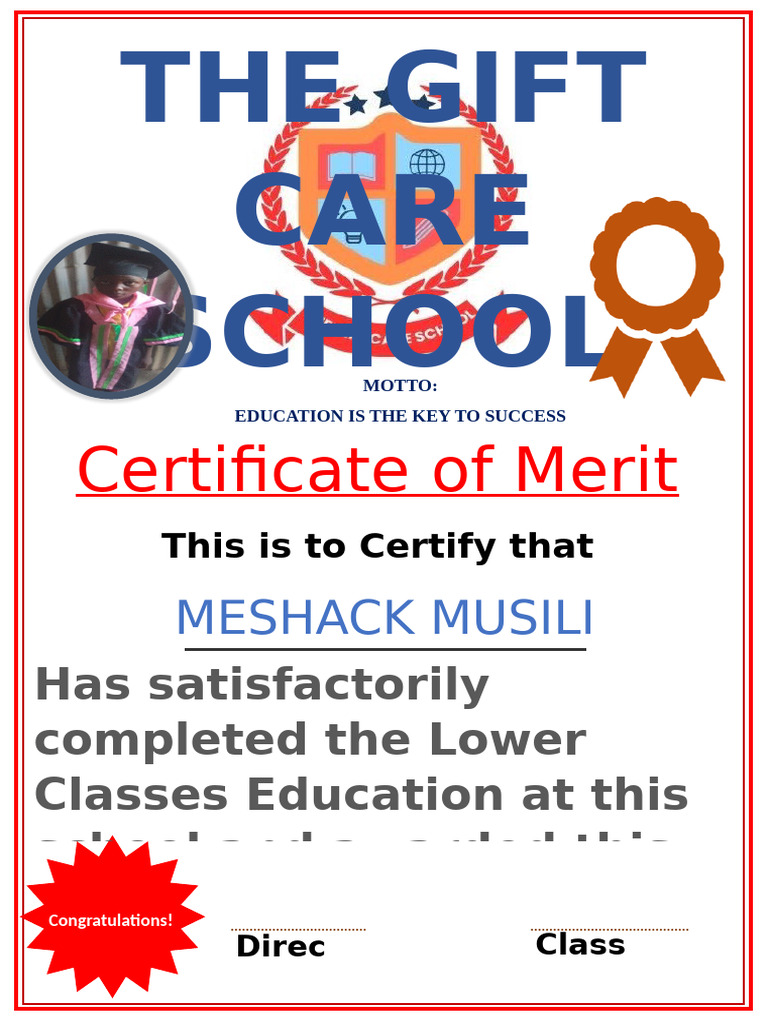 Gift Care Certificate | PDF