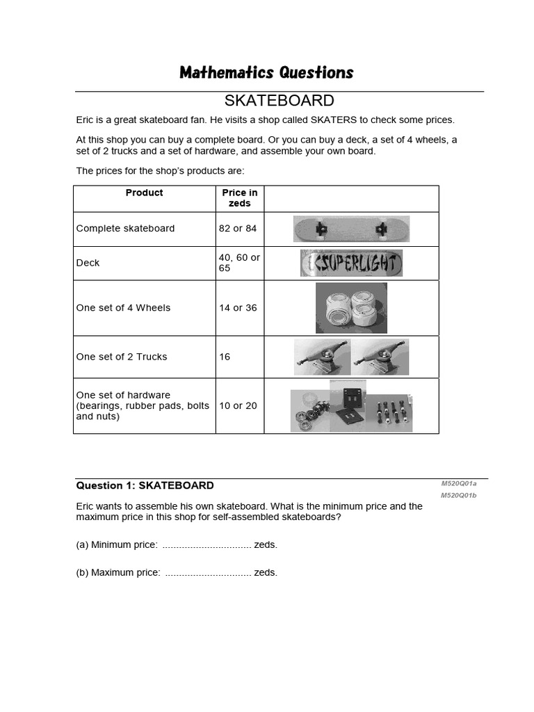 PISA Qs Example | PDF
