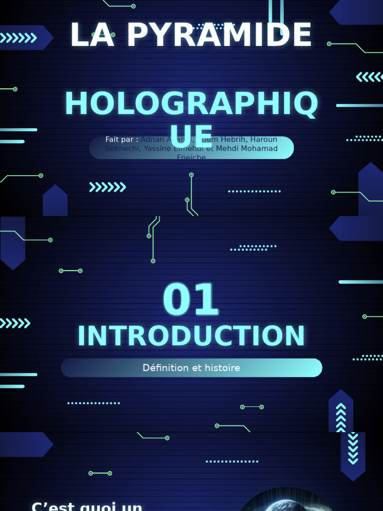 Pyramide Holographique | PDF | Holographie | Spectre électromagnétique
