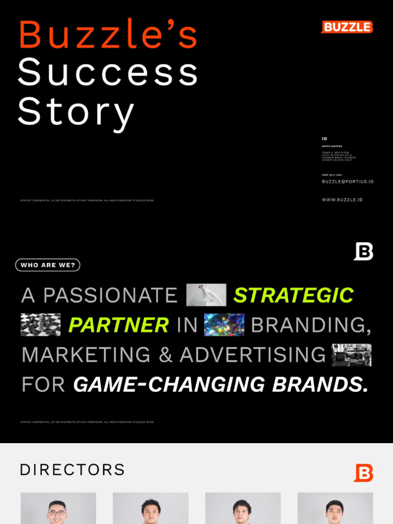 Buzzle Portfolio Report 2025 | PDF | Software | Computing