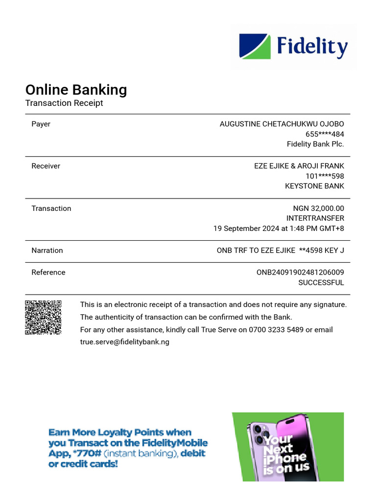 Transaction Receipt | PDF