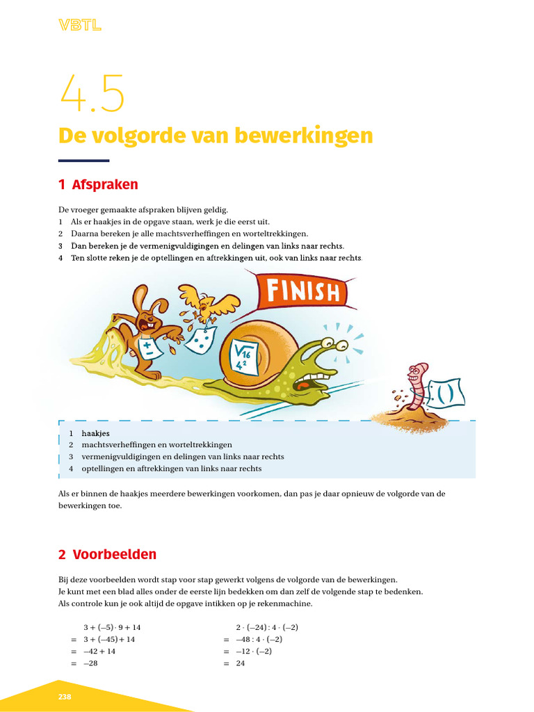 Hoofdstuk 5 de Volgorde Van Bewerkingen | PDF