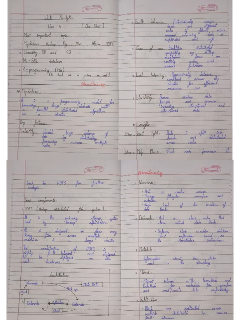 Unit 5 Data Analytics Odd Pages Only | PDF