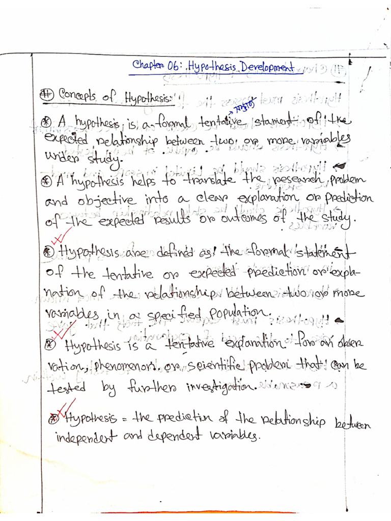 BRM_Hypothesis & Case Study | PDF