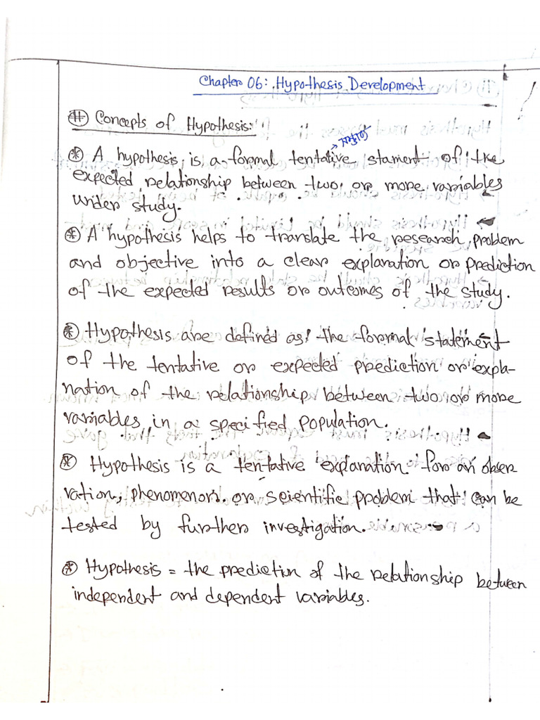 BRM Hypothesis | PDF