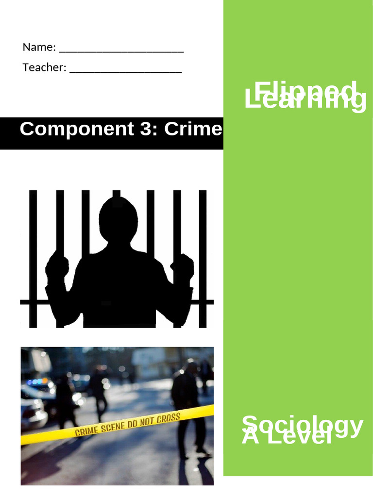 2022 + Crime & Deviance Flipped Learning Booklet | PDF | Deviance ...