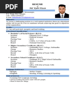 Abdullah Bashir's Resume Overview | PDF