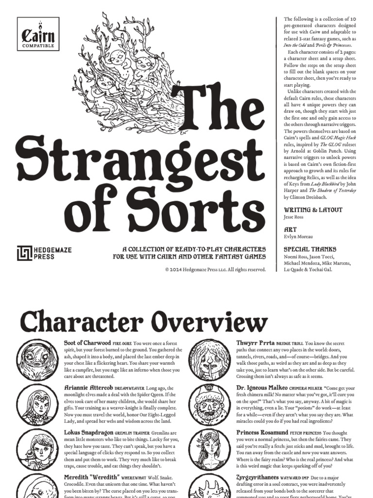 Cairn-Strangest of Sorts | PDF