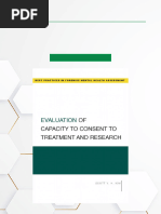 MacCAT-T: Assessing Treatment Competence | PDF | Mental Disorder ...