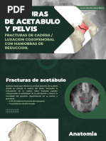 Fracturas de Cotilo: Clasificación y Tratamiento | PDF | Pelvis ...