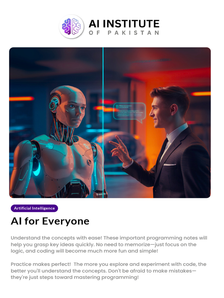 Notes AI For Everyone | PDF