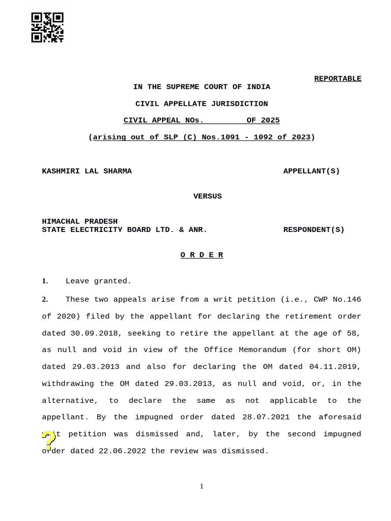Benefit To One Cannot Be Denied To Other-Judgment | PDF | Disability ...