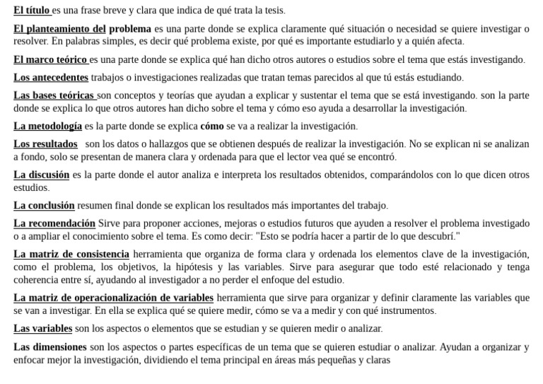 El Título en Una Tesis Es El Nombre Que Se Le Da Al Trabajo de ...