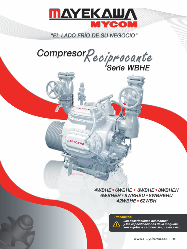 Manual Comp Wbhe | PDF | Rodamiento (Mecánico) | Bomba