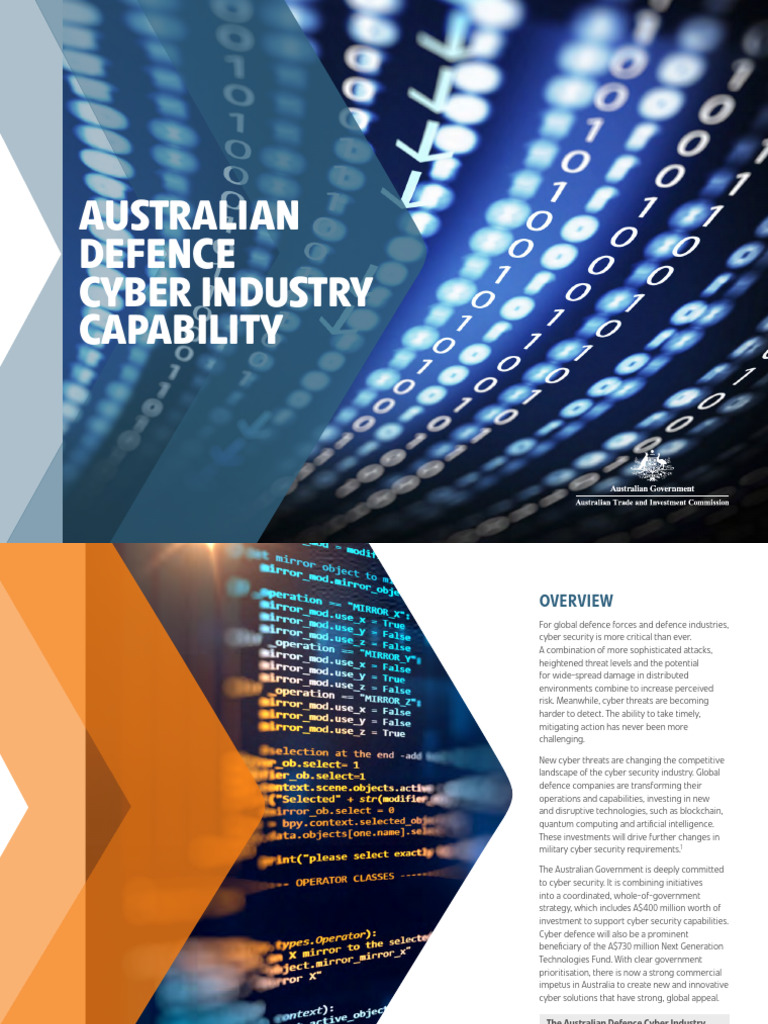 Defence Cyber Industry Capability Report | PDF | Computer Security ...