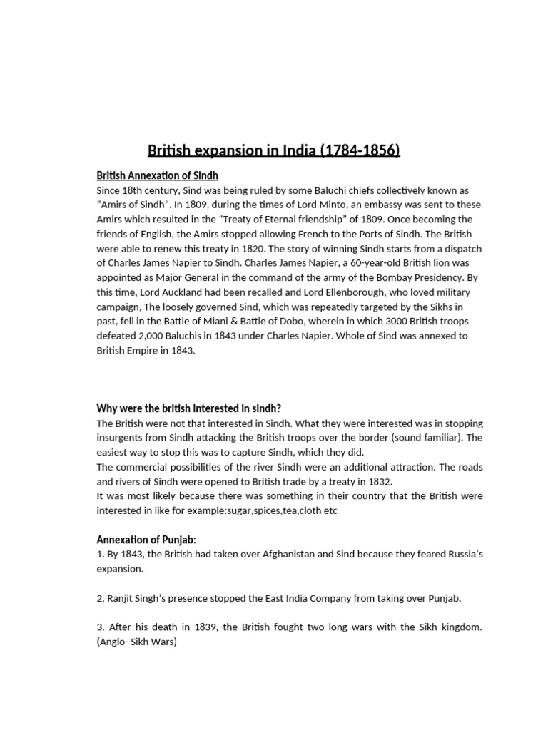 British Reforms and Expansion in India | PDF | British Empire | British Raj
