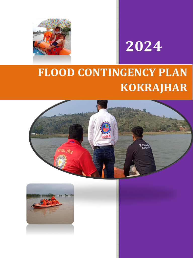 Flood Contingency Plan-2024 | PDF | Rain | Flood