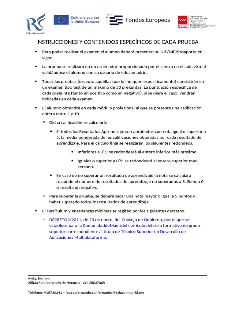 Instrucciones Específicas | PDF | Mi sql | Xml