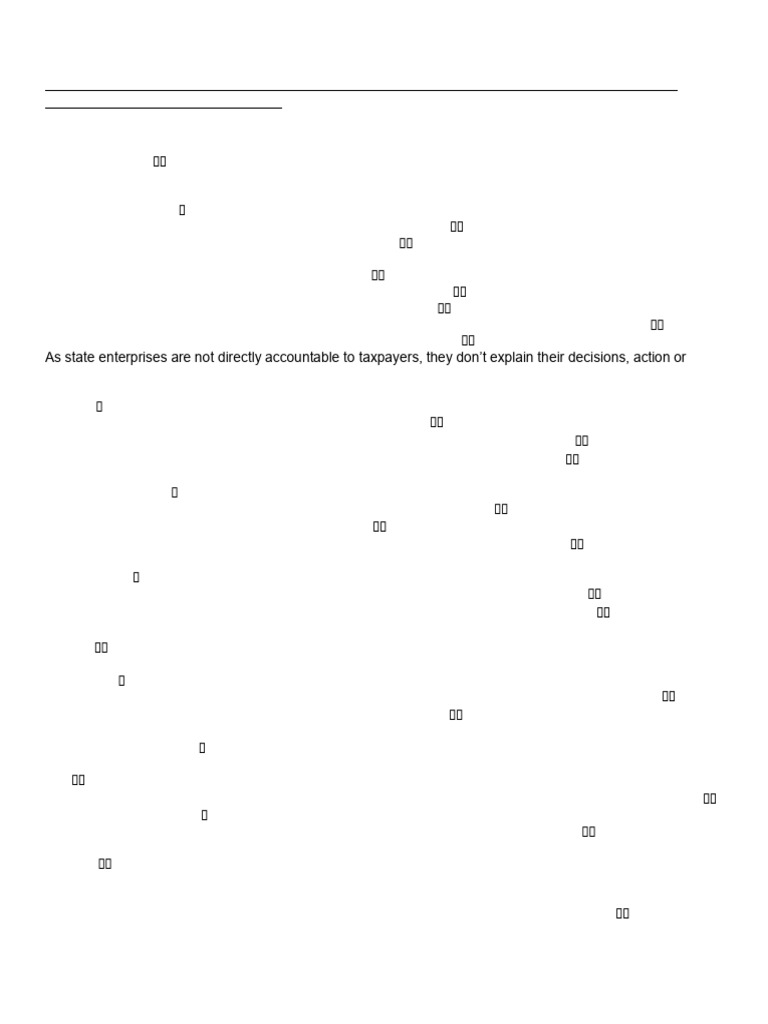 Causes of Public Sector Failure | PDF | Accountability | Policy
