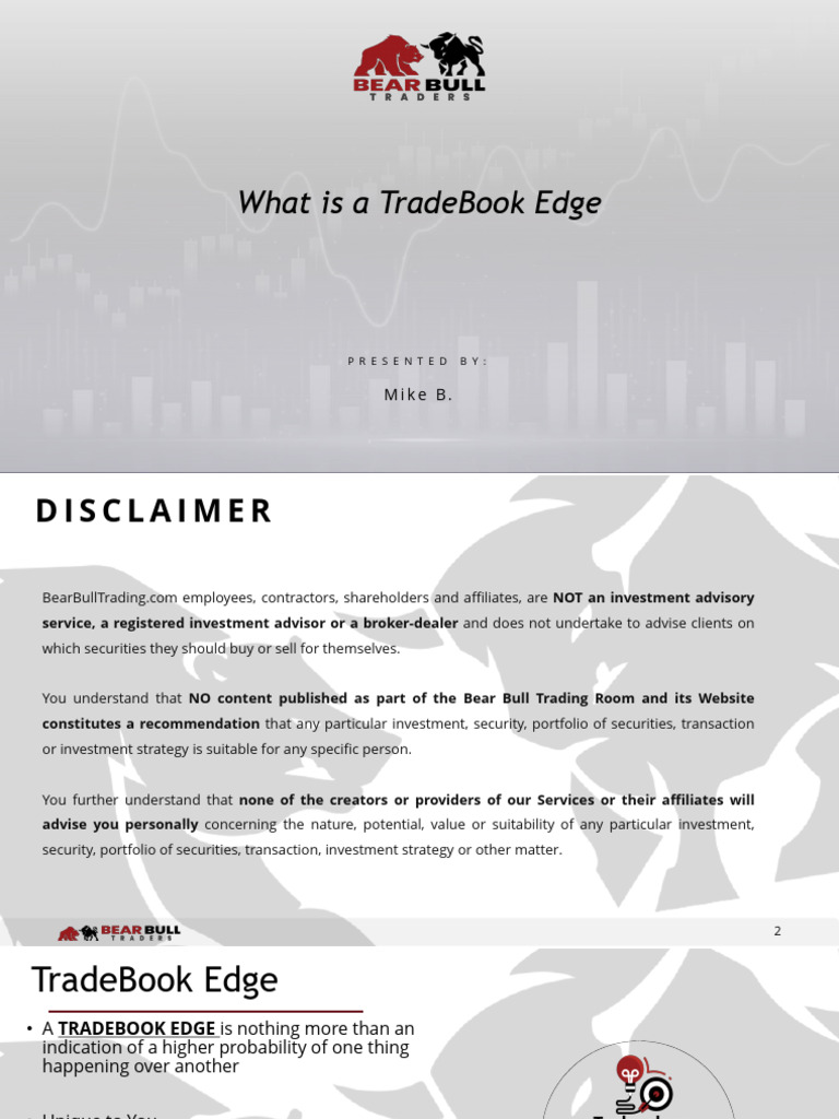 3a.what Is A Trading Edge | PDF | Investing | Economies