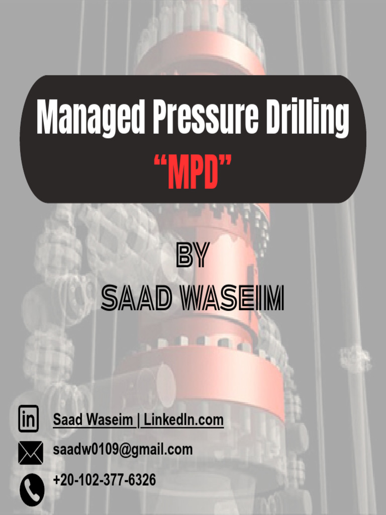 Managed Pressure Drilling (MPD) | PDF | Oil Well | Casing (Borehole)