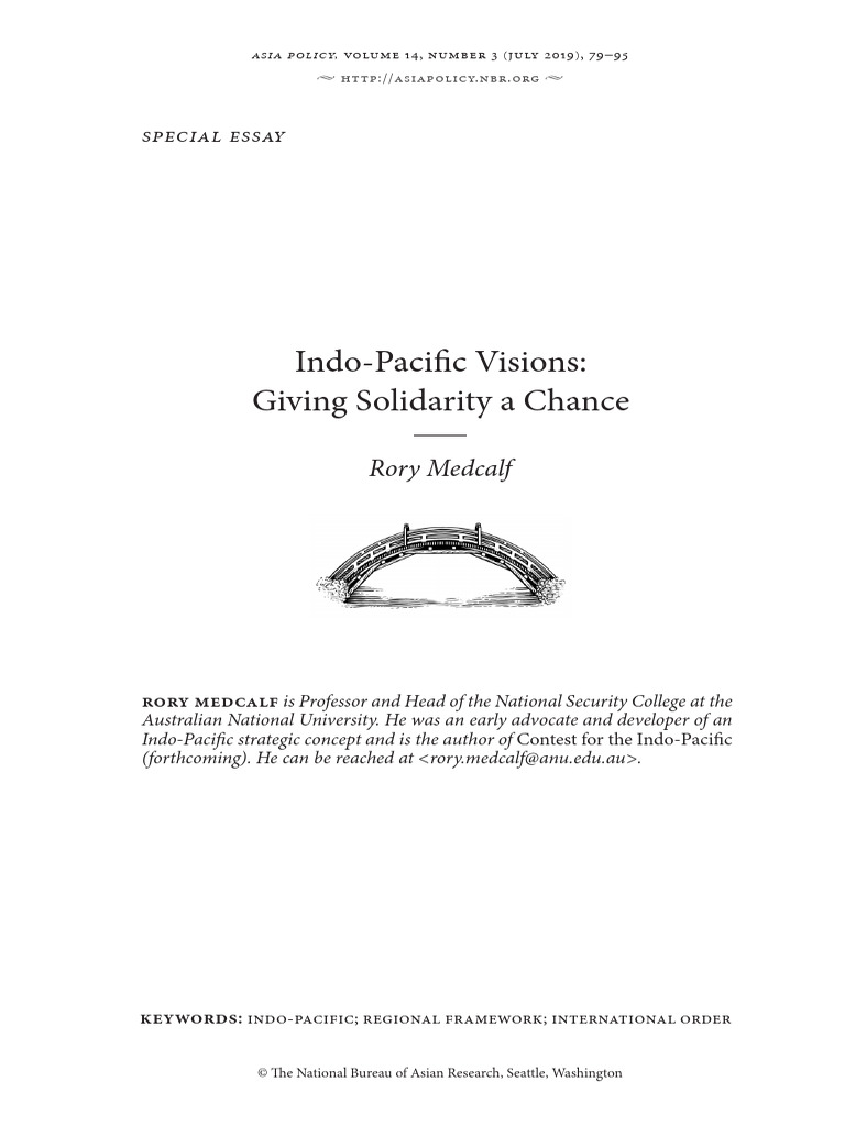 Indo Pacific Vision | PDF | Asia | East Asia