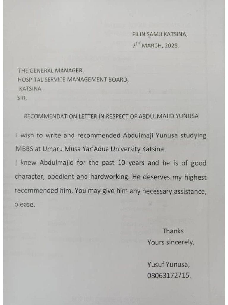 Referee Letters For G | PDF