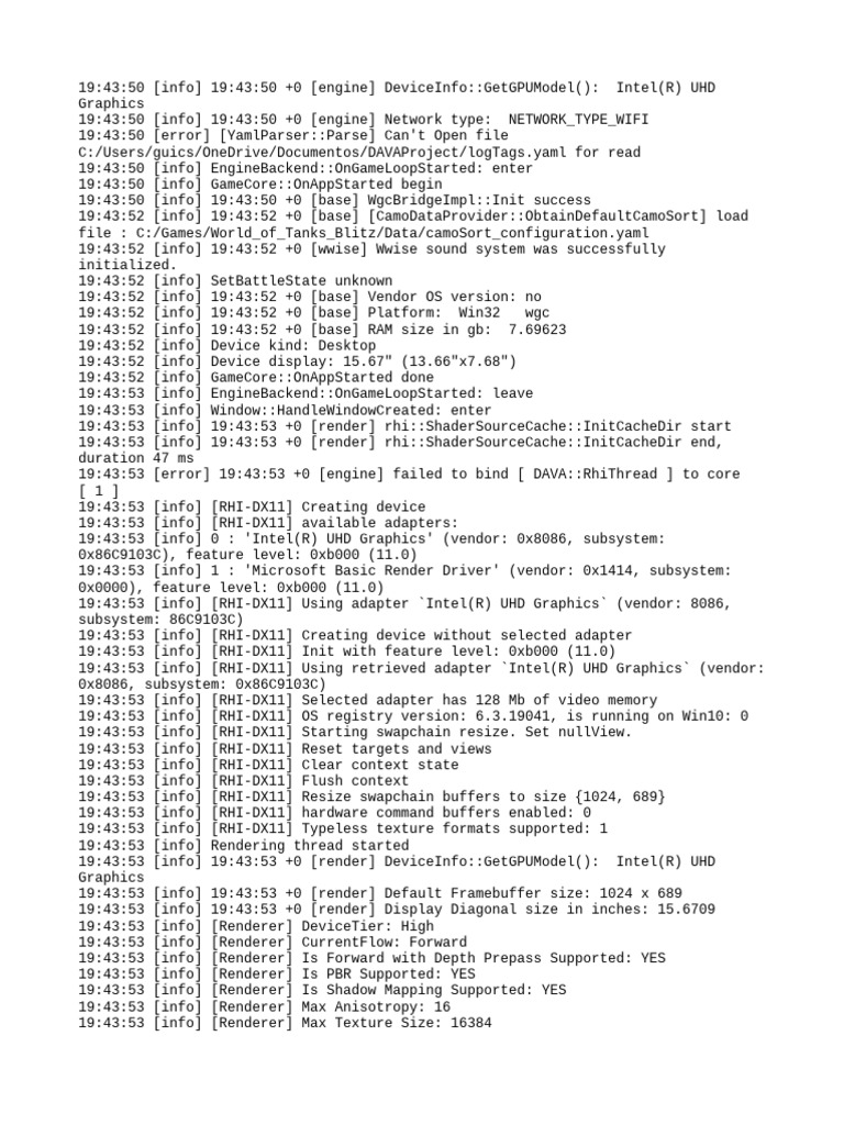 blitz-logs_20220902194350 | PDF | Rendering (Computer Graphics) | Parsing