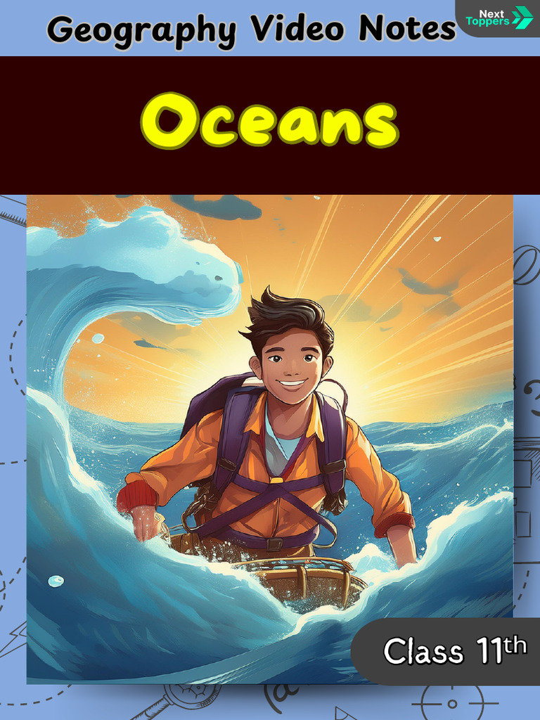 Water (Oceans) Class 11th Geography Notes | PDF | Oceans | Seabed