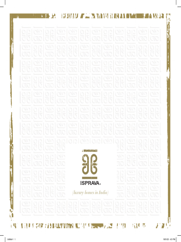 Isprava: Luxury Homes in India | PDF