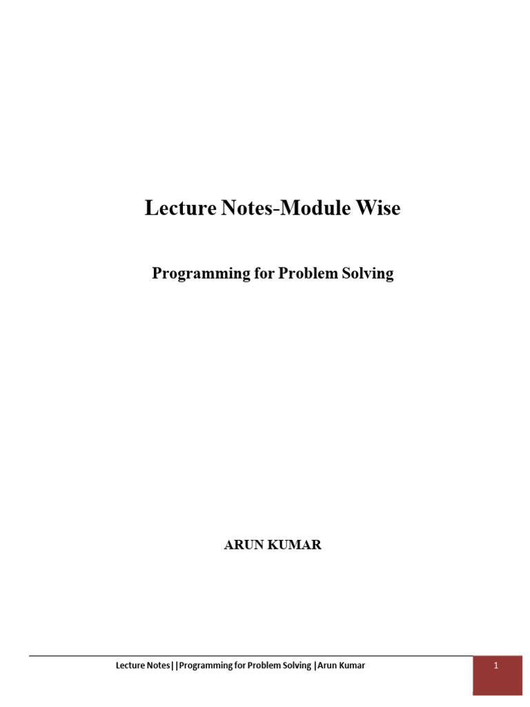 Notes Module Wise 1 | PDF | Computer Data Storage | Microsoft Windows