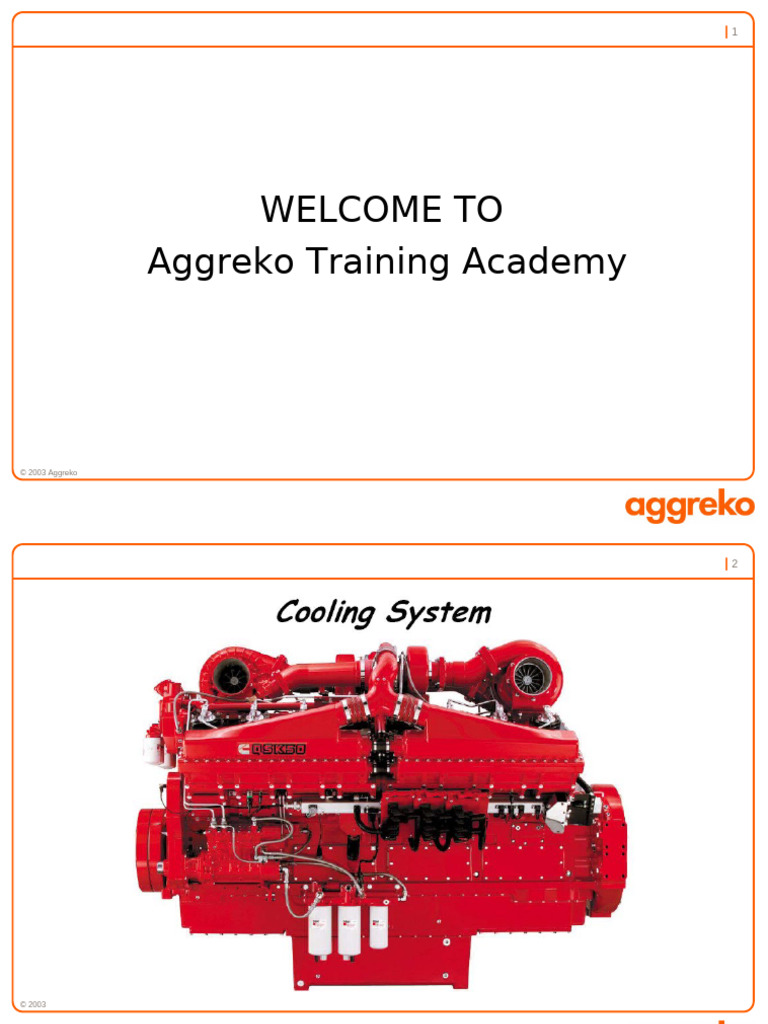 Cummins Qsk50_aggreko_ Cooling System | PDF