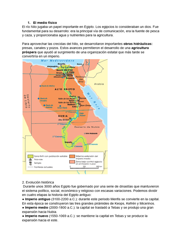 Egipto Actividades | PDF | Antiguo Egipto