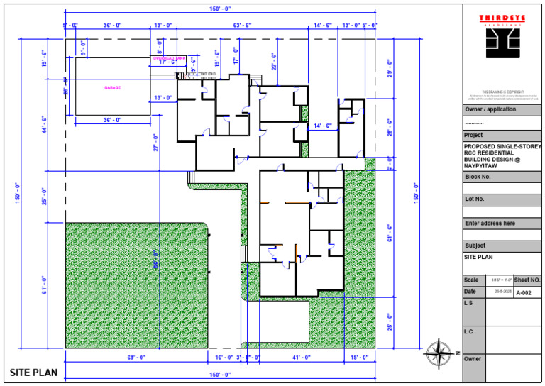 Single-Bg-Ynm-26-5-25 - Siteplan | PDF